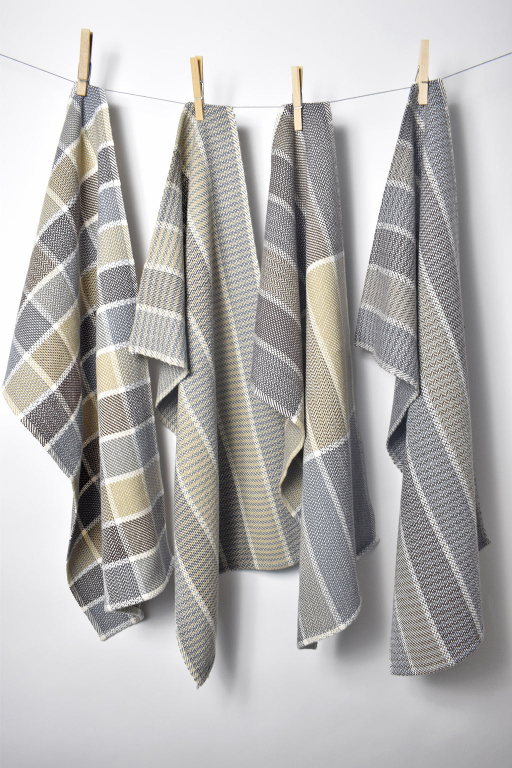 Neutral Handwoven Organic Cotton Towels – Carrie Varner