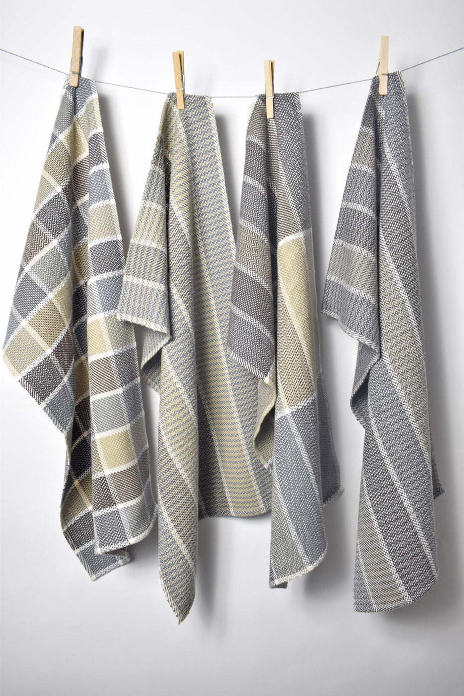 Neutral Handwoven Organic Cotton Towels – Carrie Varner